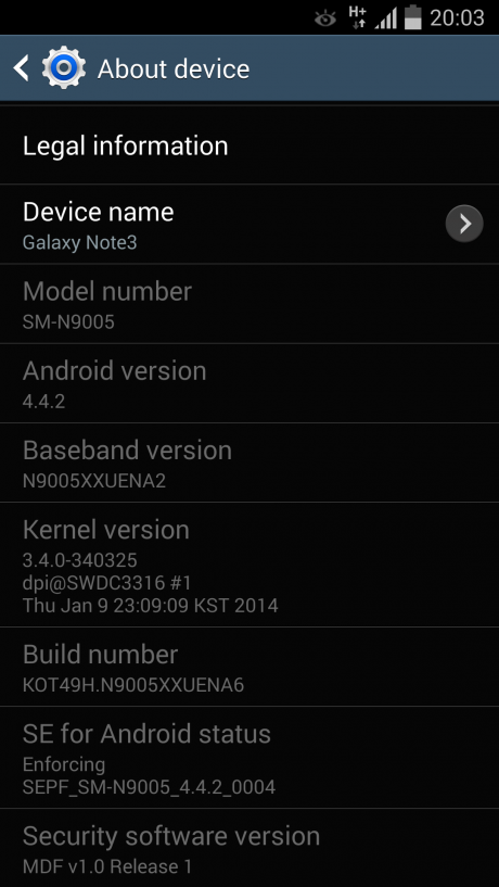 Samsung Galaxy Note 3: Android 4.4.2 è ufficiale (download e guida)
