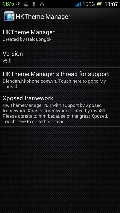 HKThemeManager, il modulo Xposed per cambiare tema ad Android