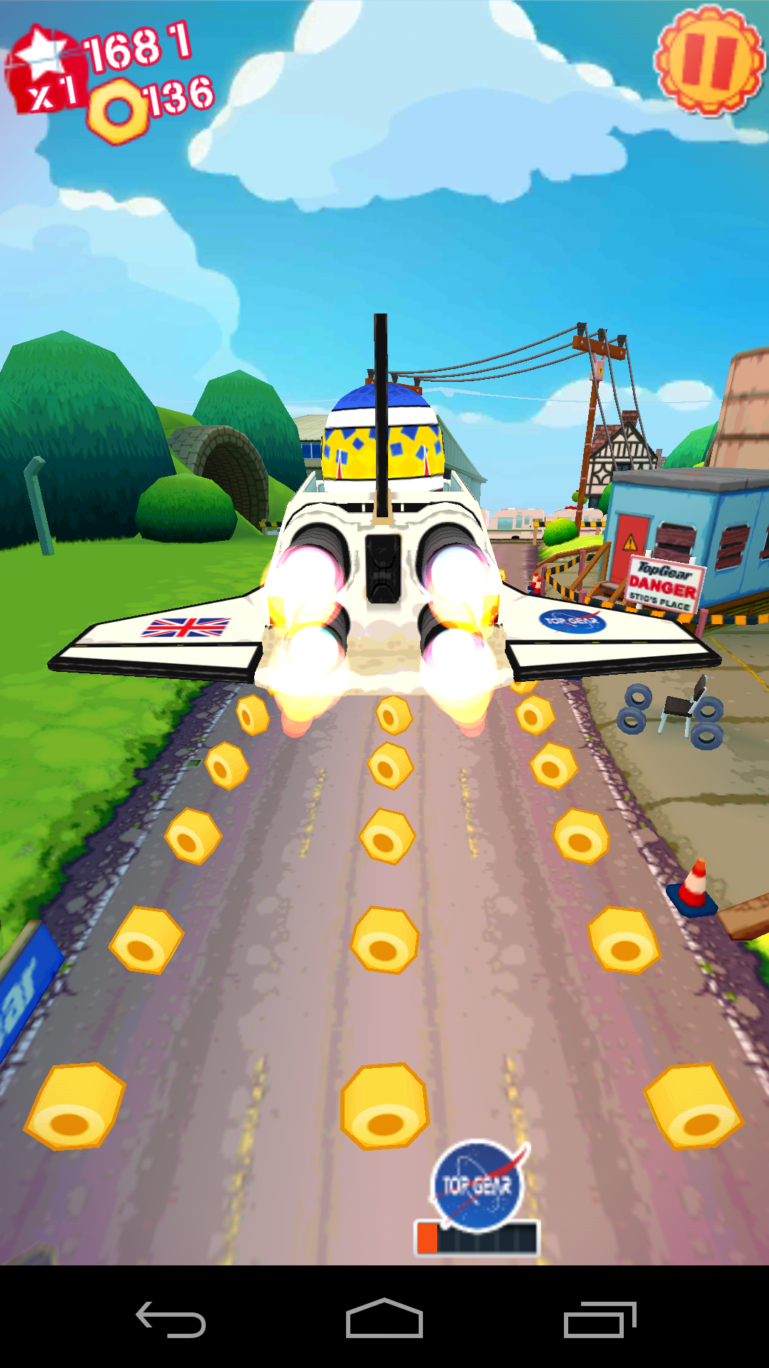 Top Gear: Race the Stig, la recensione del nuovo runner game per Android