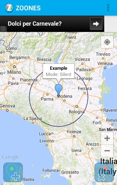 App Nursery: Zoones, impostare automaticamente il silenzioso in zone ...