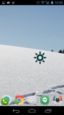 Configurable brightness preset, un widget per regolare la luminosità ...