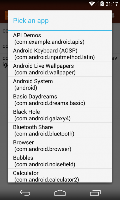 Barra di stato e di navigazione trasparenti e in tinta con qualsiasi ...