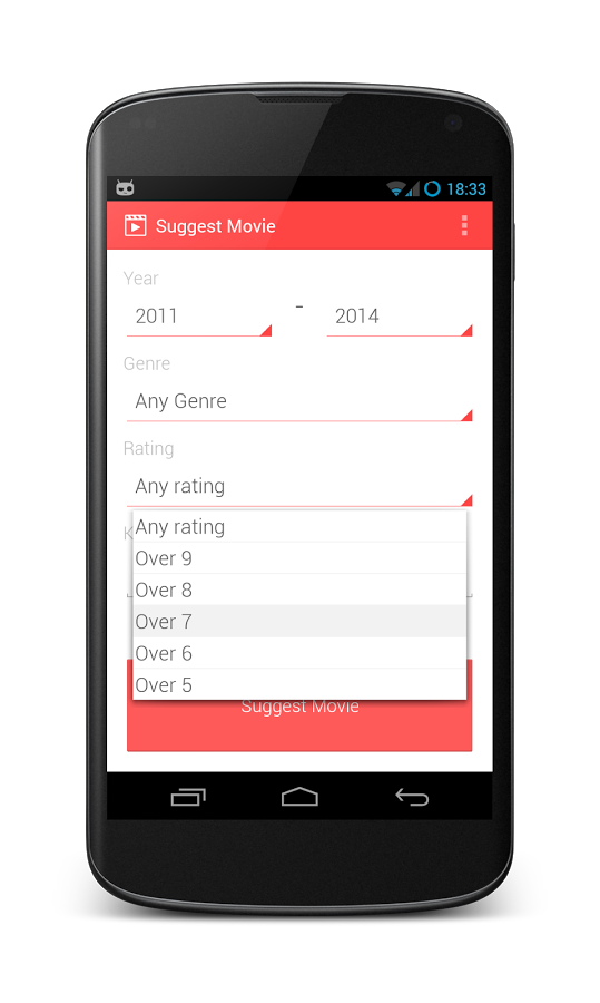 Suggest Movie: l'app che consiglia film in base all'anno, al voto e al ...