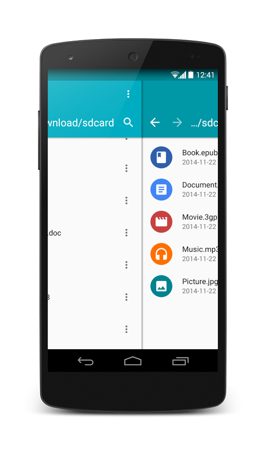 MK Explorer: un nuovo file manager semplice e funzionale (Material Design)