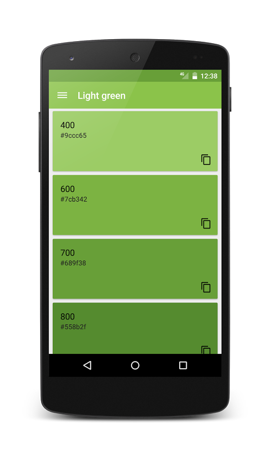 Material Design Color Palettes: scegliere i colori per la propria app
