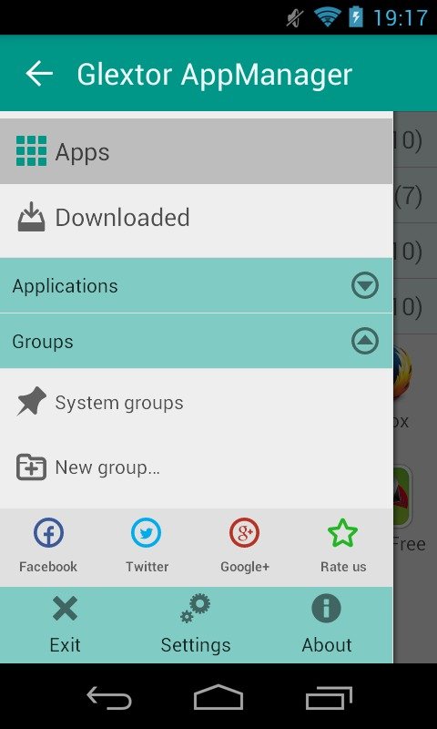 Glextor AppManager & Organizer: organizzare e gestire le vostre app Android