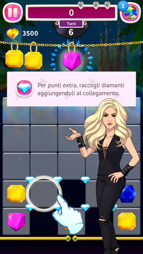 Love Rocks Starring Shakira, il nuovo puzzle game di Rovio