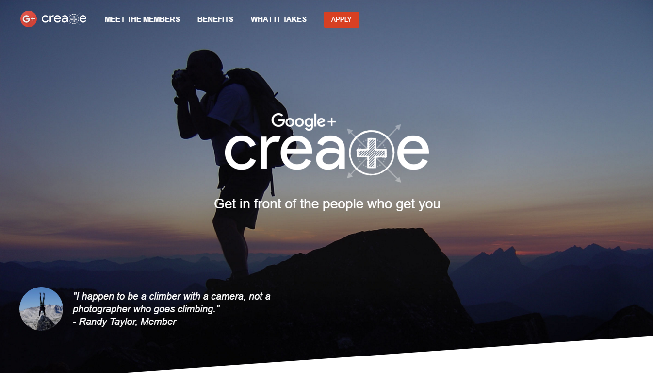 Google+ Create, guadagnare visibilità aiutando Google!