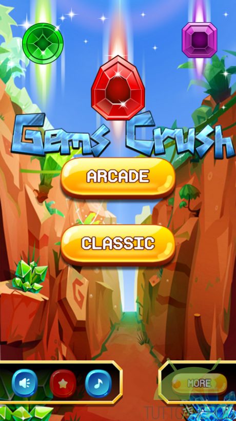 Gems Crush Mania -A Jewel Game, un match-3 classico ispirato a Candy ...