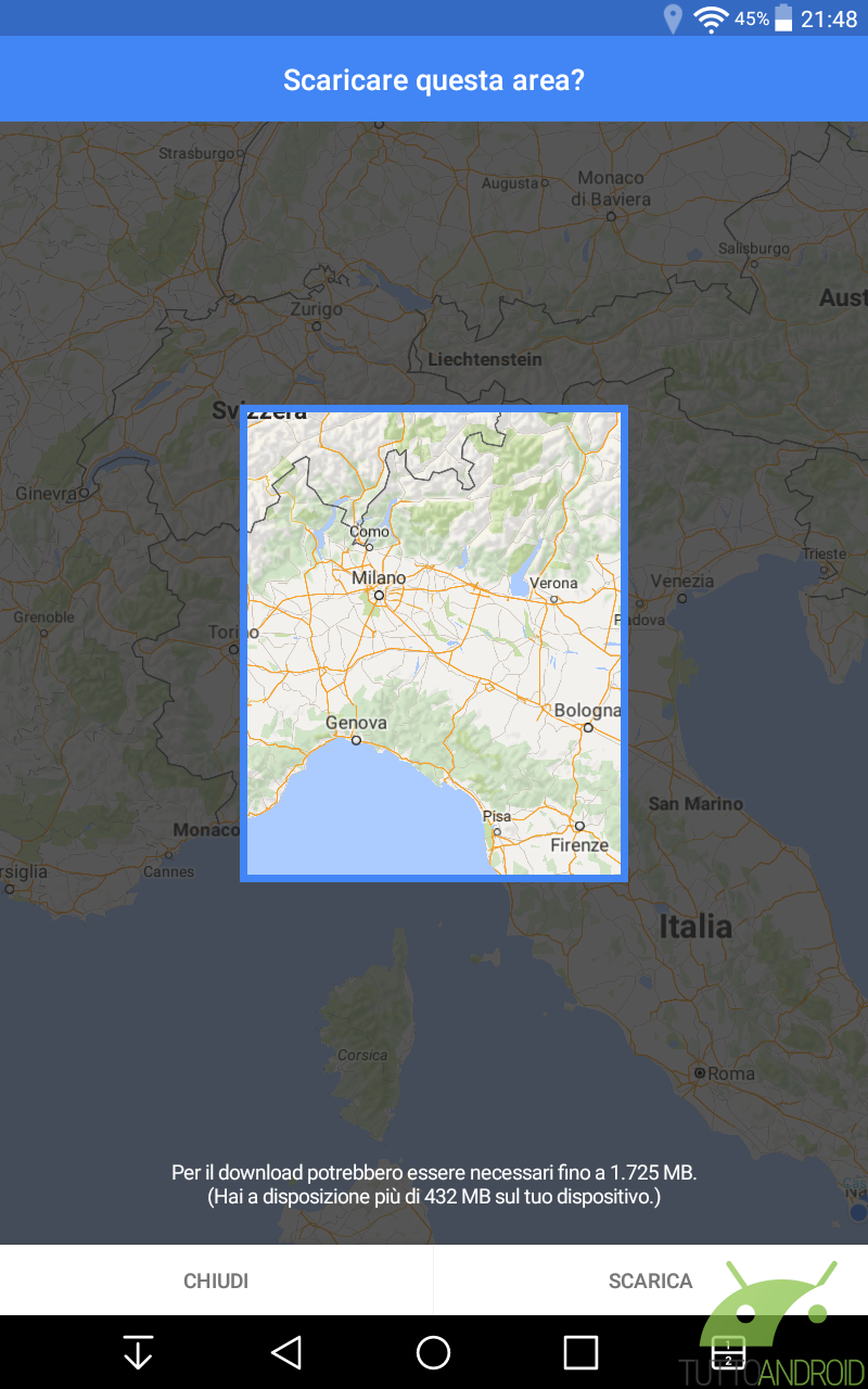 Come usare Google Maps offline, anche come navigatore, su Android Come usare Google Maps offline, anche come navigatore, su Android