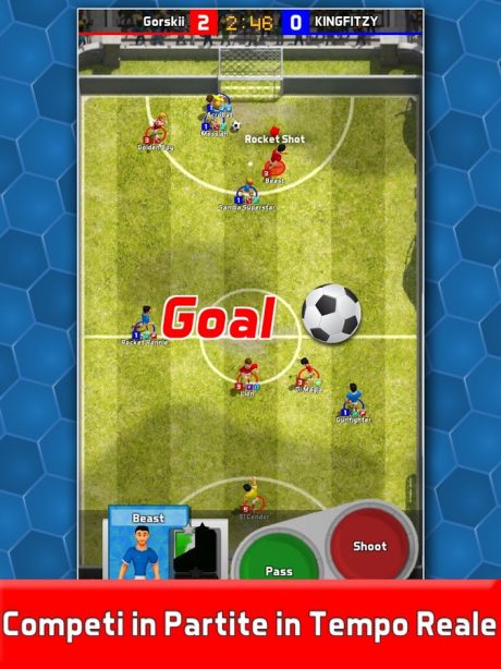 Soccer Manager Arena, un gioco di calcio con le carte