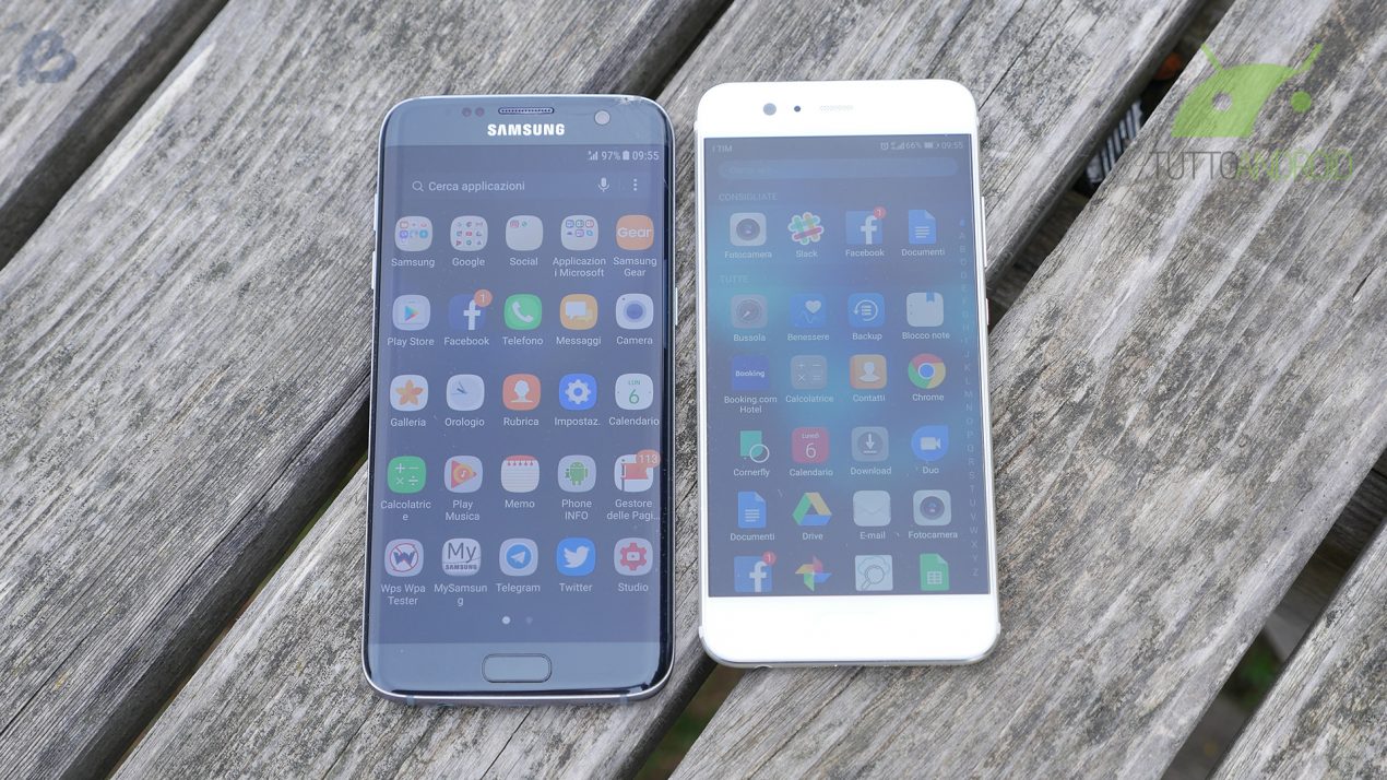 Huawei P10 vs Samsung Galaxy S7 Edge: fin dove arriva il nuovo flagship Huawei?
