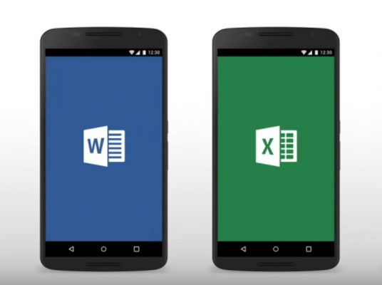 Microsoft Word ed Excel per Android supportano nuovi formati di file