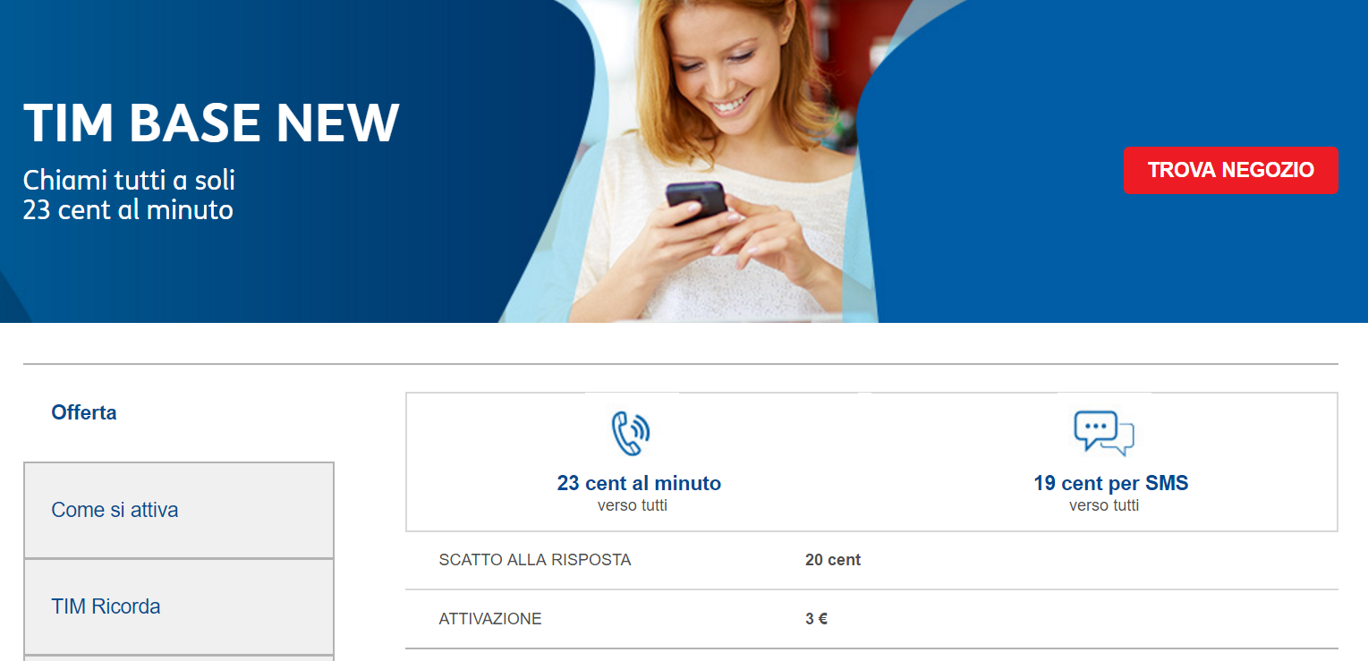 Disattivare il piano a pagamento TIM Prime GO ora costa 3 Euro