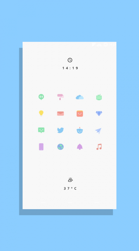 Icone piccole, colorate e minimaliste con Kecil, un nuovo icon pack per ...