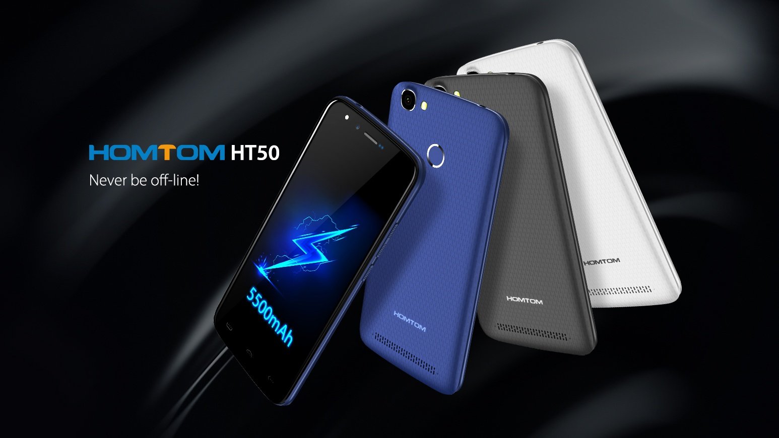 HOMTOM HT50 in arrivo, 5500 mAh di batteria a meno di 100 euro
