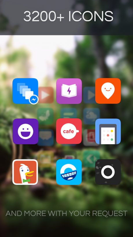 MyUI 9 - Icon Pack offre 3500 icone e il supporto per Muzei Live Wallpaper