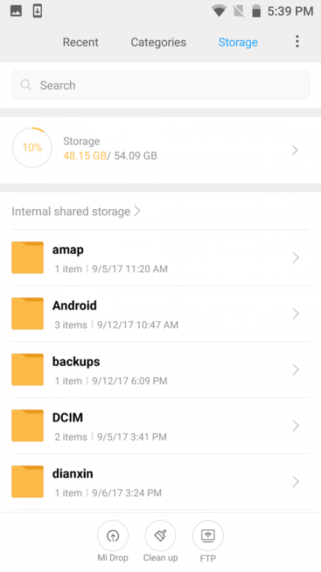 Xiaomi Mi FileExplorer approda sul Play Store