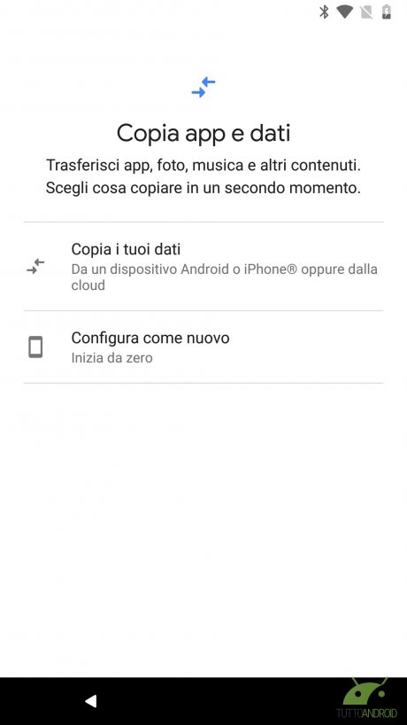 Come trasferire i dati dal vecchio smartphone al nuovo e come configurarlo