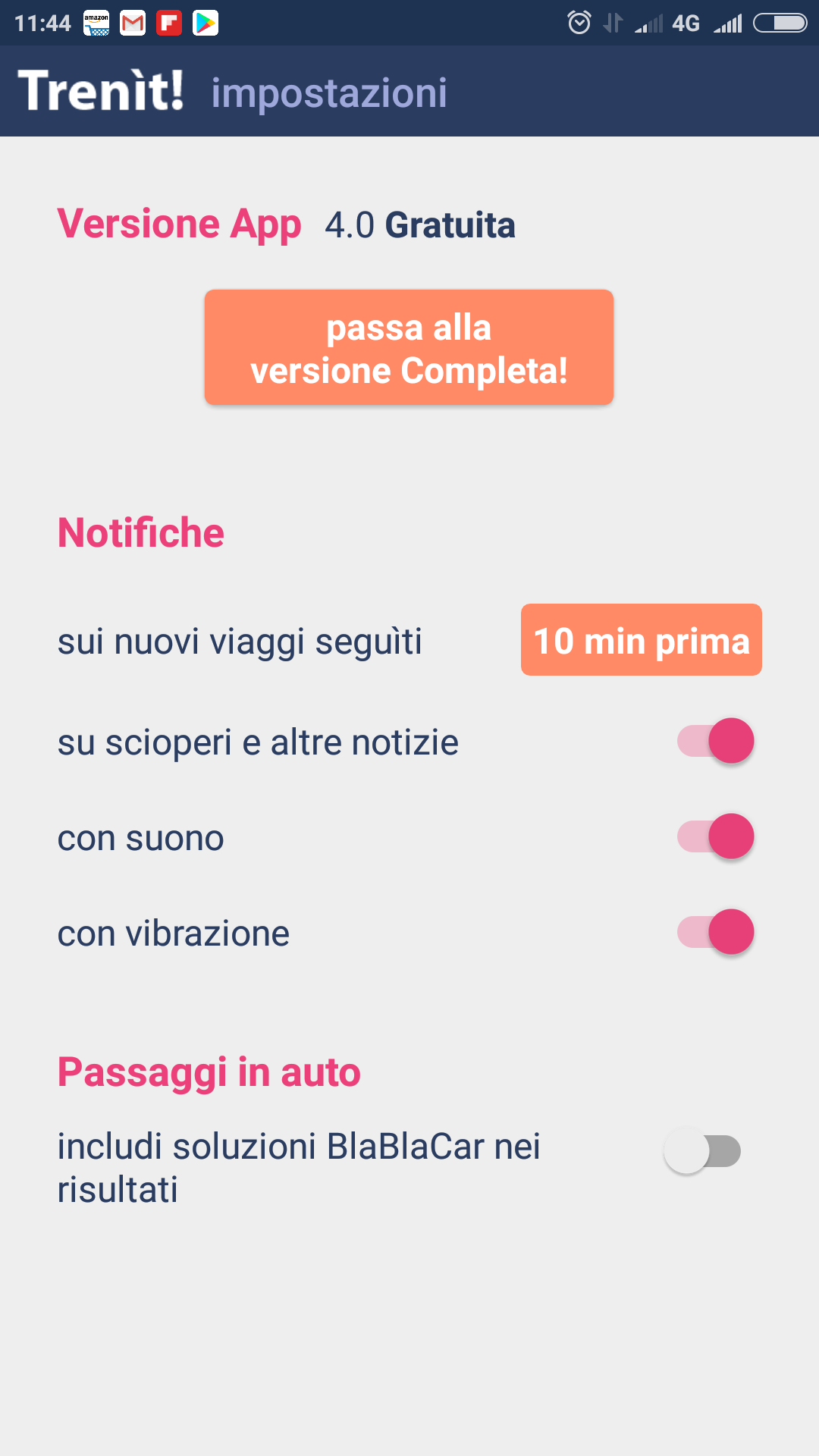 Trenìt! è un'app semplice, veloce e completa per viaggiare in treno
