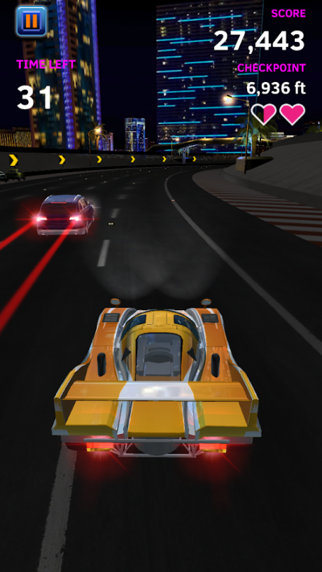 Atari pubblica Night Driver, una versione moderna del classico racing game