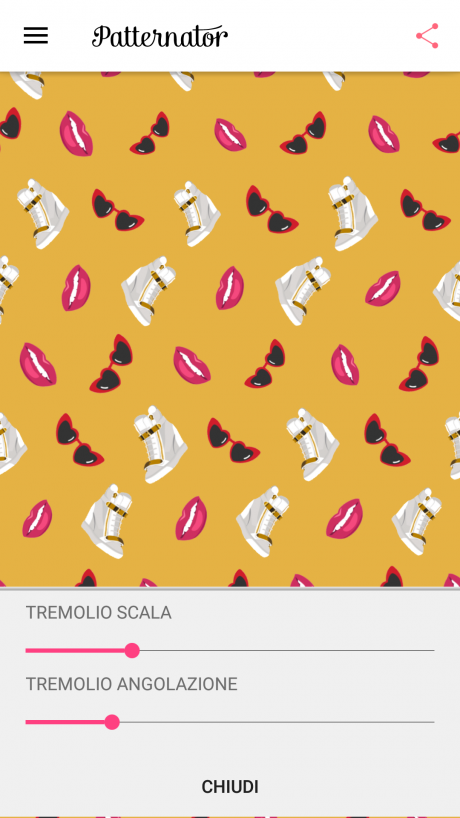 Patternator permette di creare sfondi e motivi personalizzati da stampare e condividere