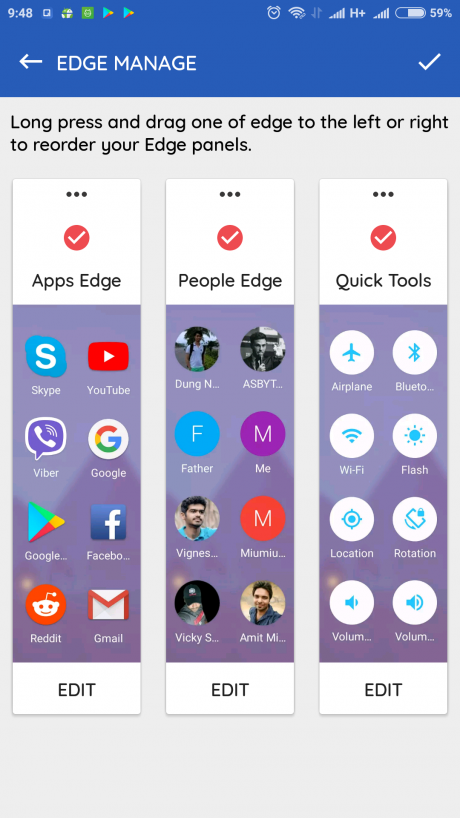 Edge Screen permette di sfruttare le funzionalità di Galaxy Edge su ...