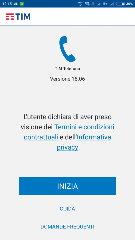 L'app TIM Telefono permette di connettere smartphone e tablet al modem ...