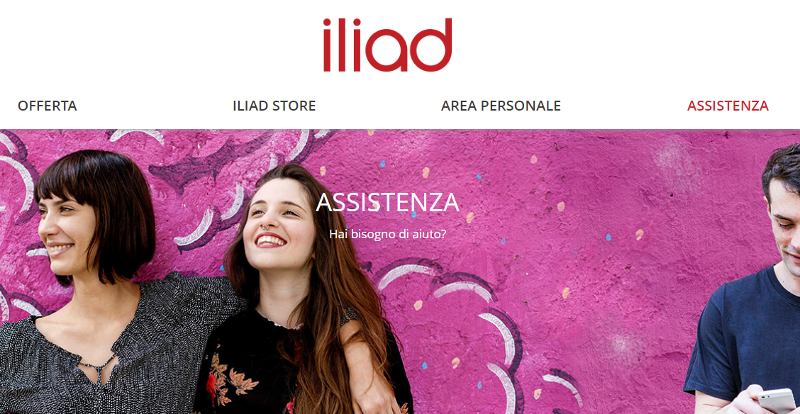 Iliad viene incontro agli utenti introducendo sul suo sito web la nuova ...