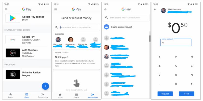 Google Pay si prepara ad integrare le funzioni di invio e ricezione di ...