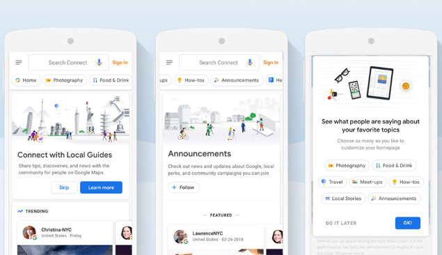 Google rilancia Local Guides Connect in 33 lingue e con un nuovo look