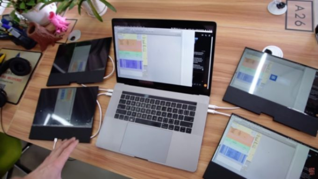 LAPSCREEN è un monitor portatile con USB-C da 12,5 pollici grande ...