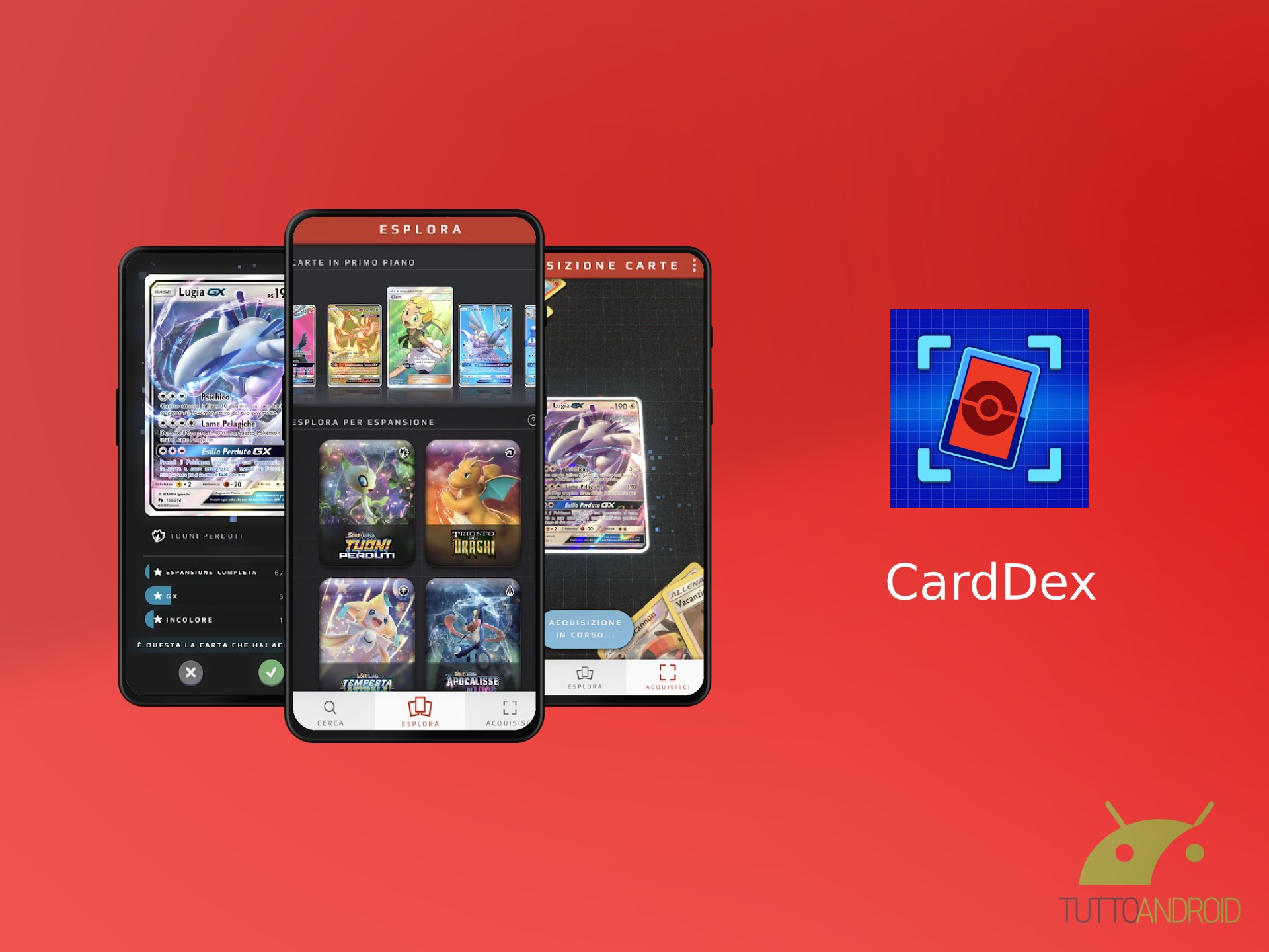 L'app CardDex permette di organizzare con facilità le carte del GCC Pokémon