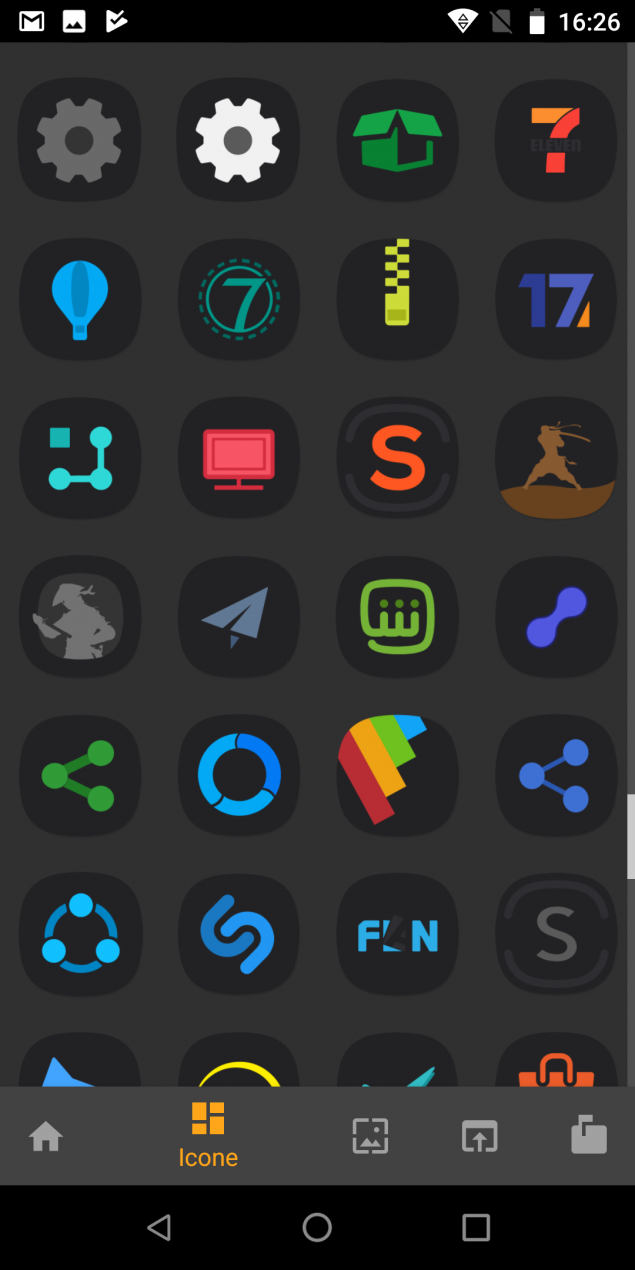 ONE UI Dark Icon Pack S10 offre le icone dell'interfaccia Samsung One ...