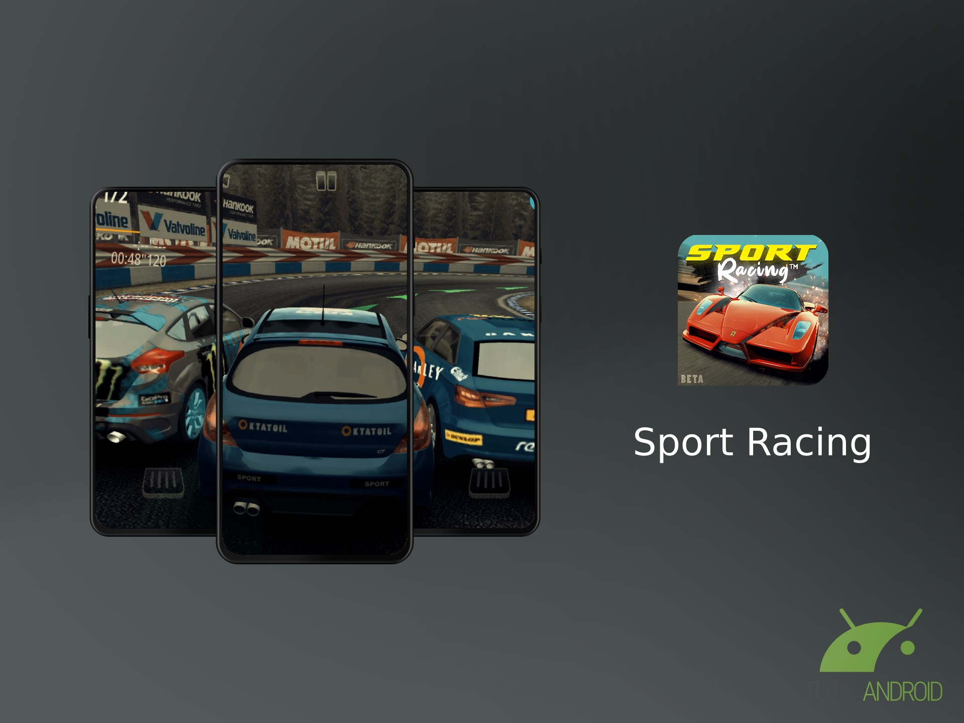 Sport Racing è un gioco di corse automobilistiche a metà tra arcade e ...
