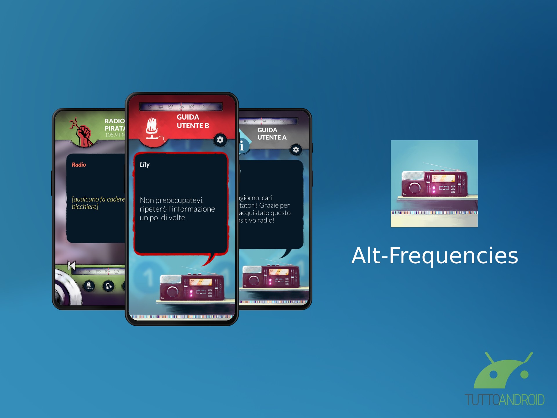 Alt-Frequencies è un giallo tra il fantastico e il quotidiano basato ...