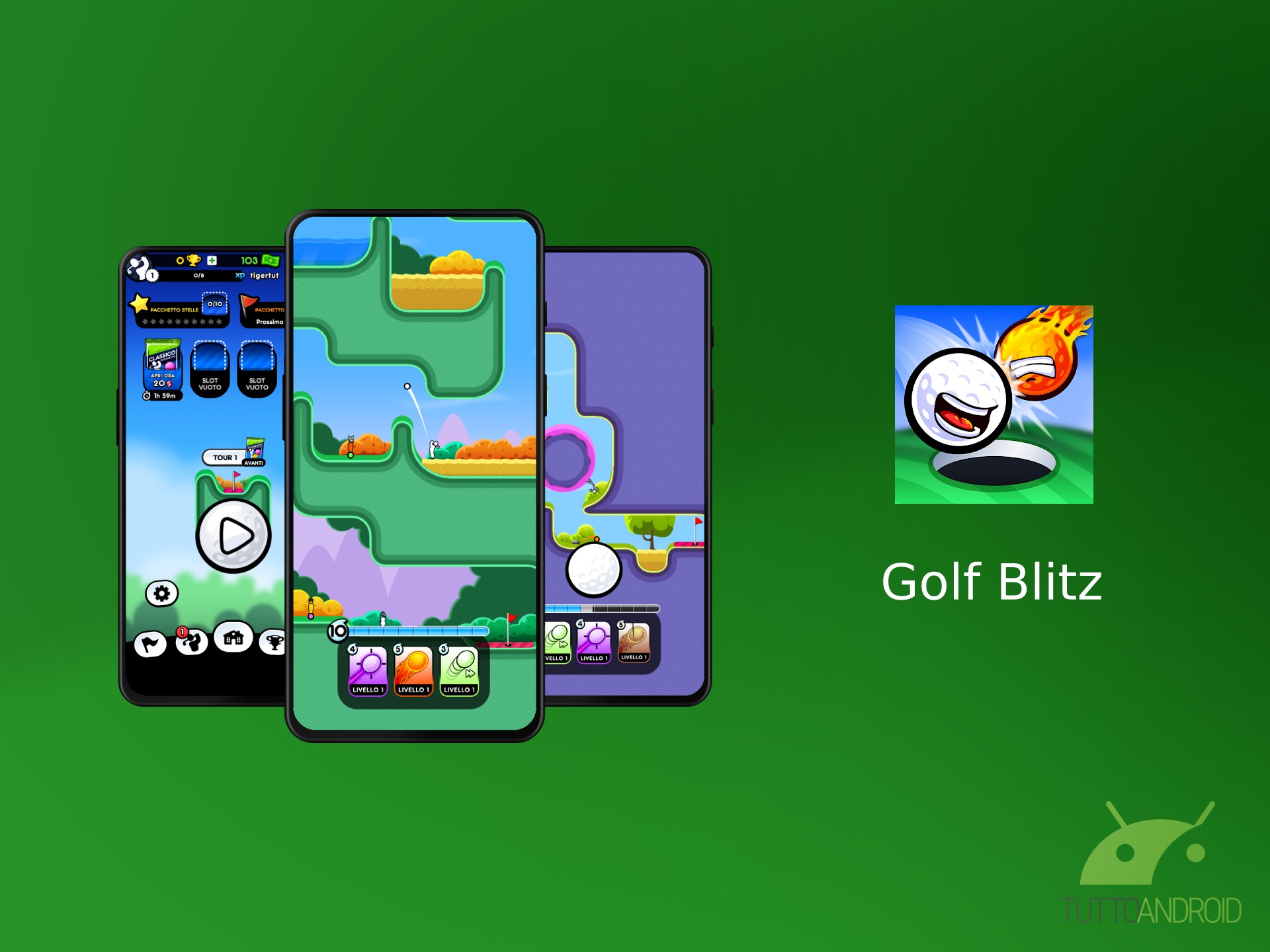 Golf Blitz ricrea il divertimento della pluripremiata serie Super ...
