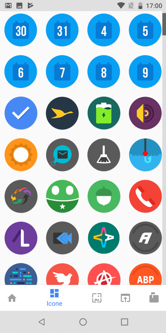OneUI Circle Icon Pack mette a disposizione oltre 5200 icone a tema ...