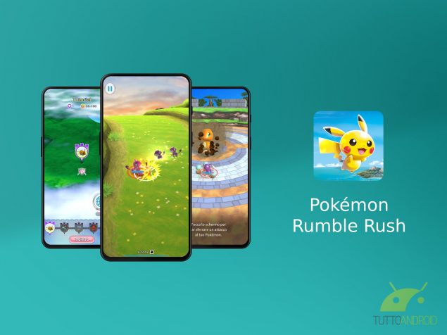 Pokémon Rumble Rush è ufficiale e già disponibile al download su Android