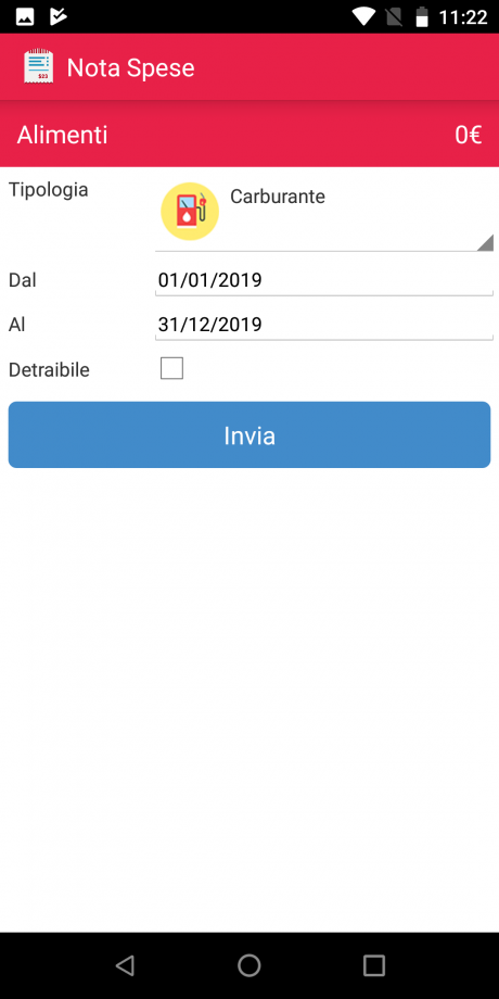 L'app Nota Spese permette di archiviare comodamente scontrini e ...