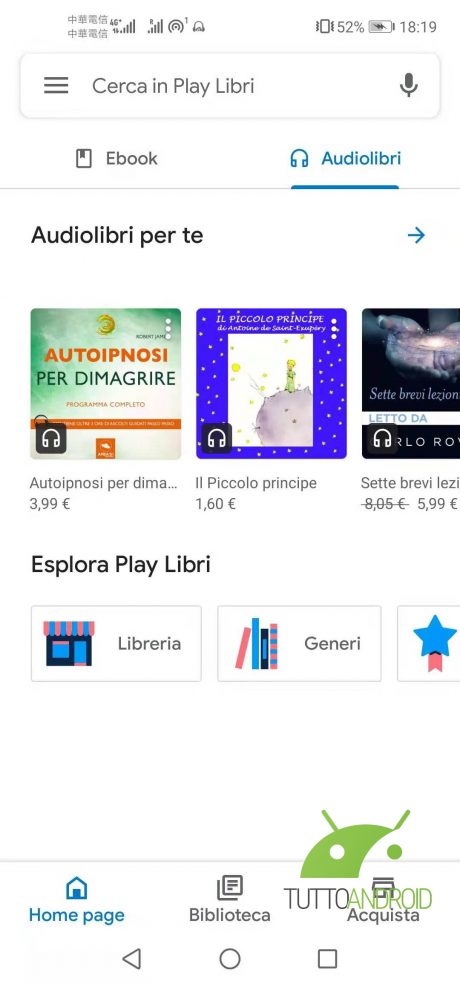 Google Play Libri: funzioni, download e smartphone supportati ...