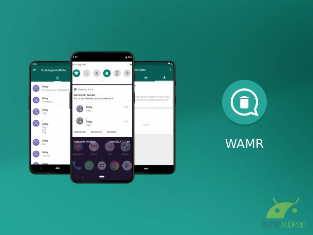 WAMR recupera testi e allegati dai messaggi eliminati di WhatsApp prima ...