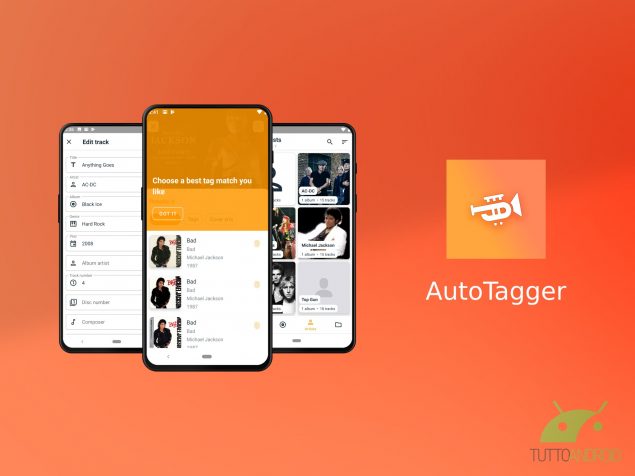 AutoTagger permette di modificare tag e copertine dei brani anche con riconoscimento musicale
