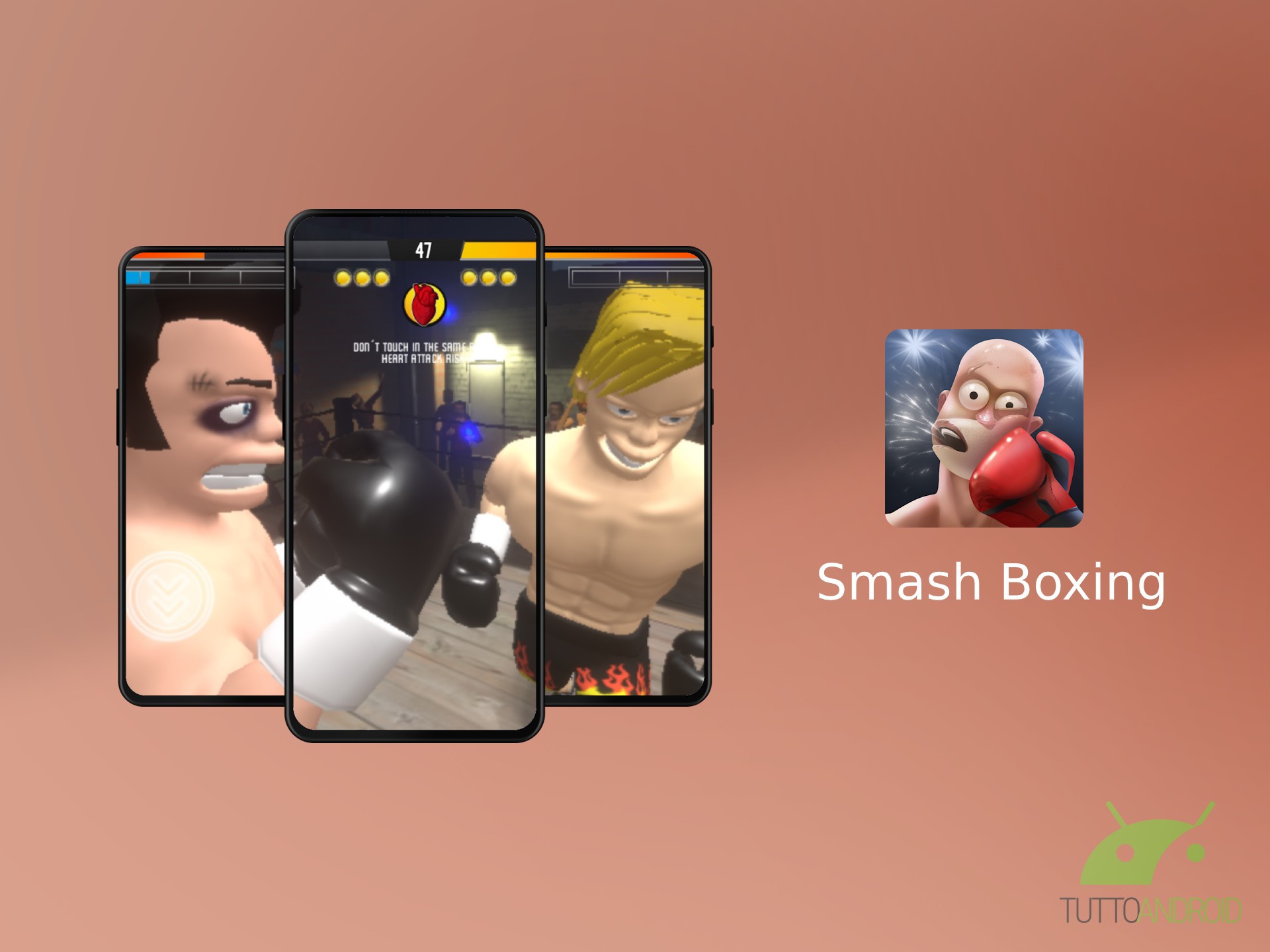 Salite sul ring e provate a stendere l'avversario in Smash Boxing