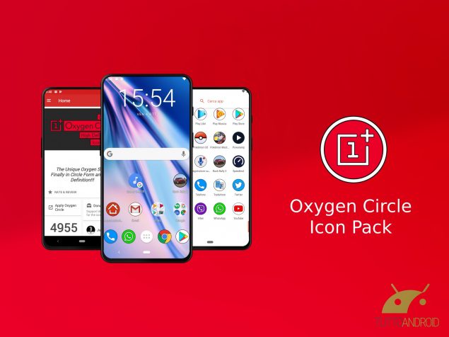 Oxygen Circle è un icon pack da quasi 5000 icone ispirate a OxygenOS