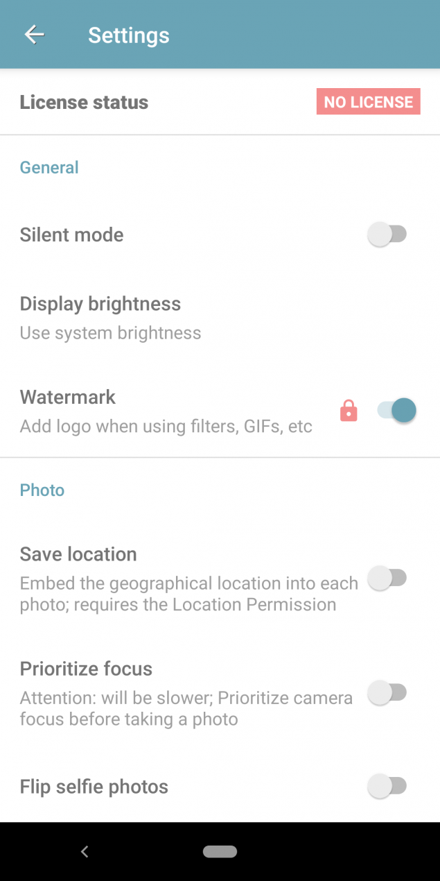 L'app Pixtica è un'app fotocamera per catturare foto, video e GIF con ...