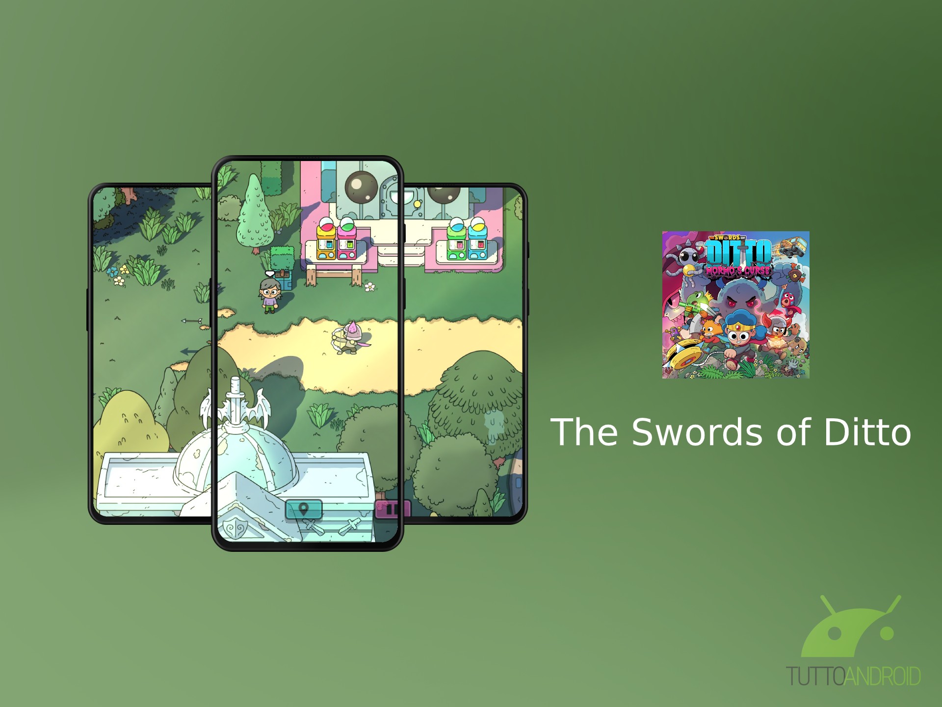 The Swords of Ditto è un Action RPG ispirato a Zelda con grafica in ...