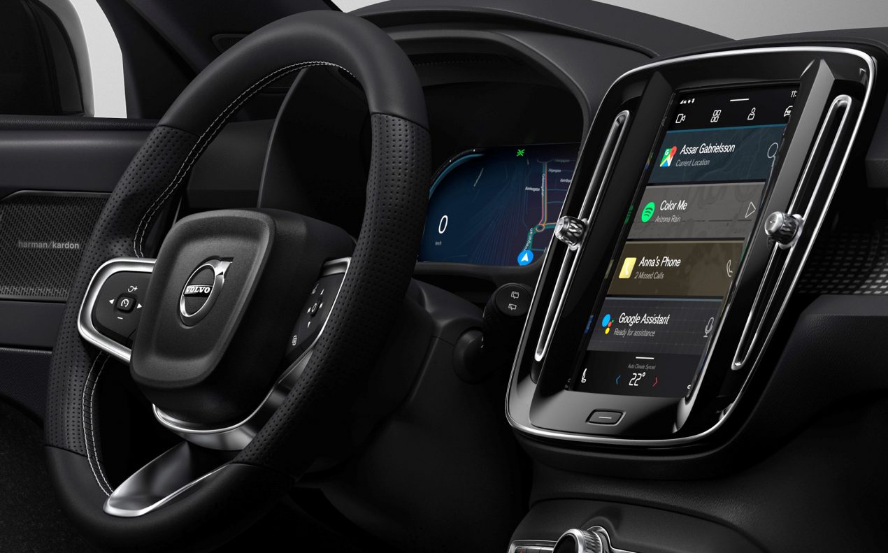 Android Auto in versione nativa sarà a bordo di Volvo XC40 EV