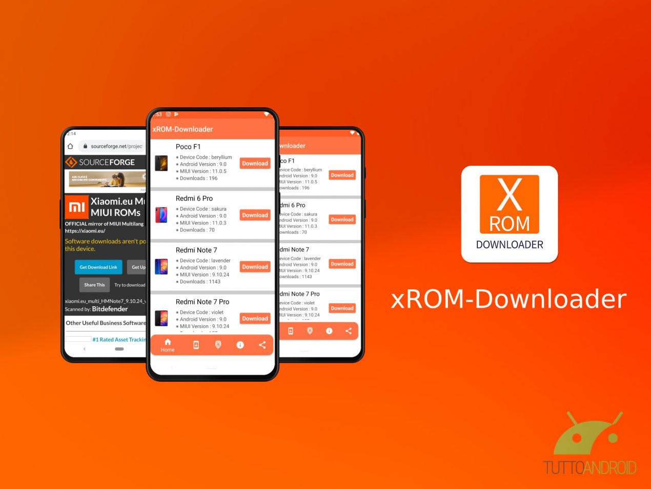 xROM-Downloader permette di scaricare comodamente tutte le ROM delle ...