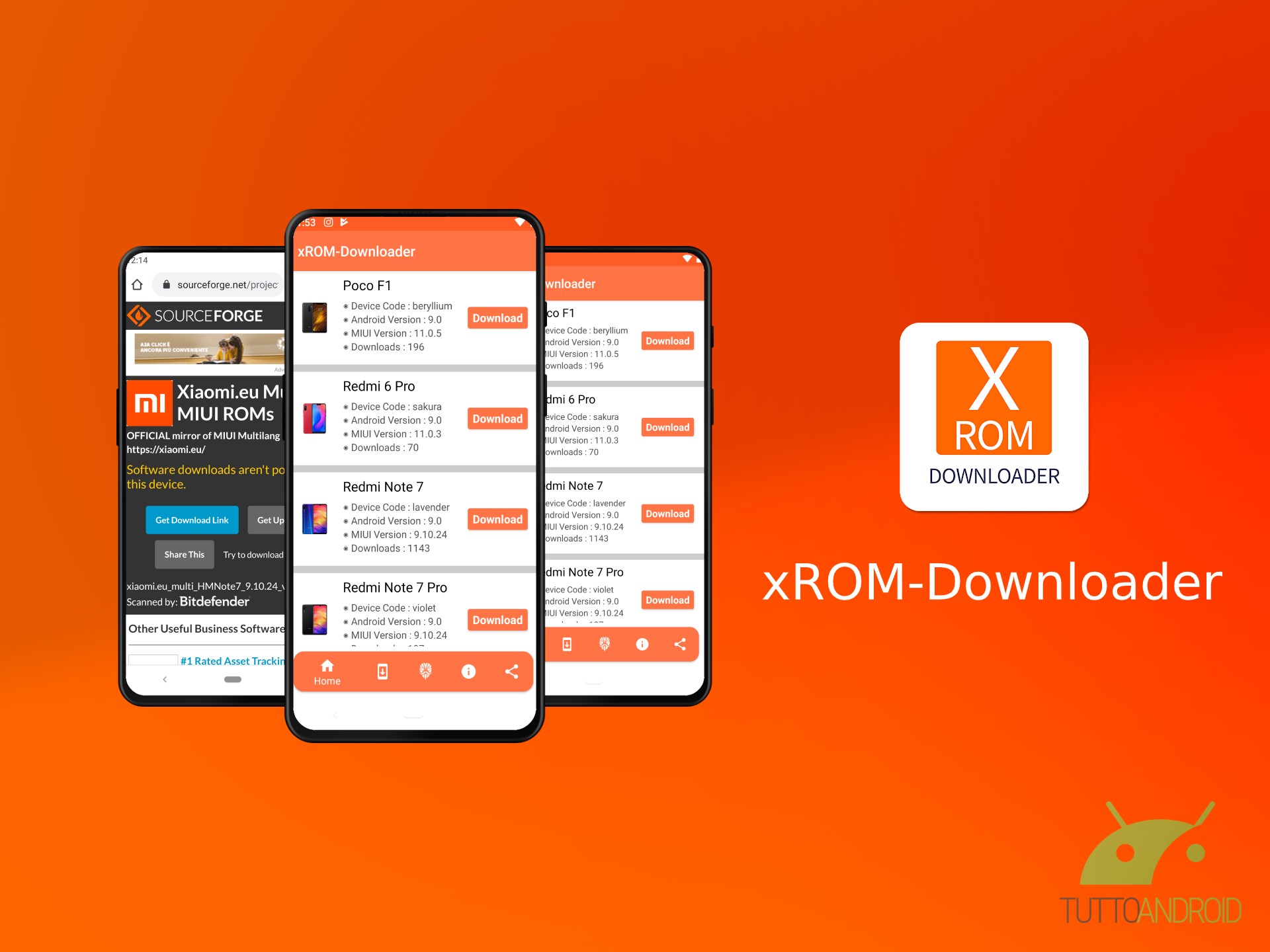 xROM-Downloader permette di scaricare comodamente tutte le ROM delle ...
